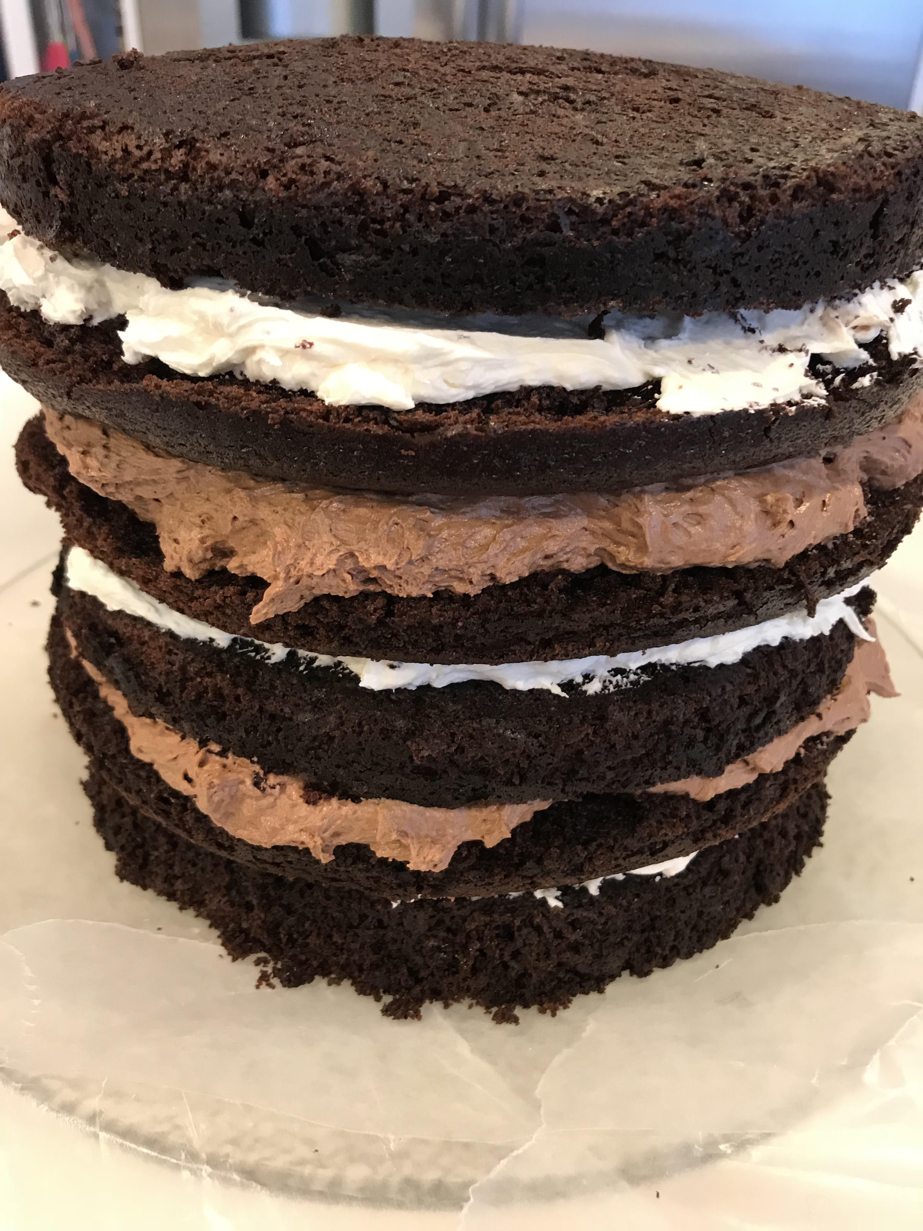 Chocolate and Toasted Marshmallow Cake – What To Cook Tonight