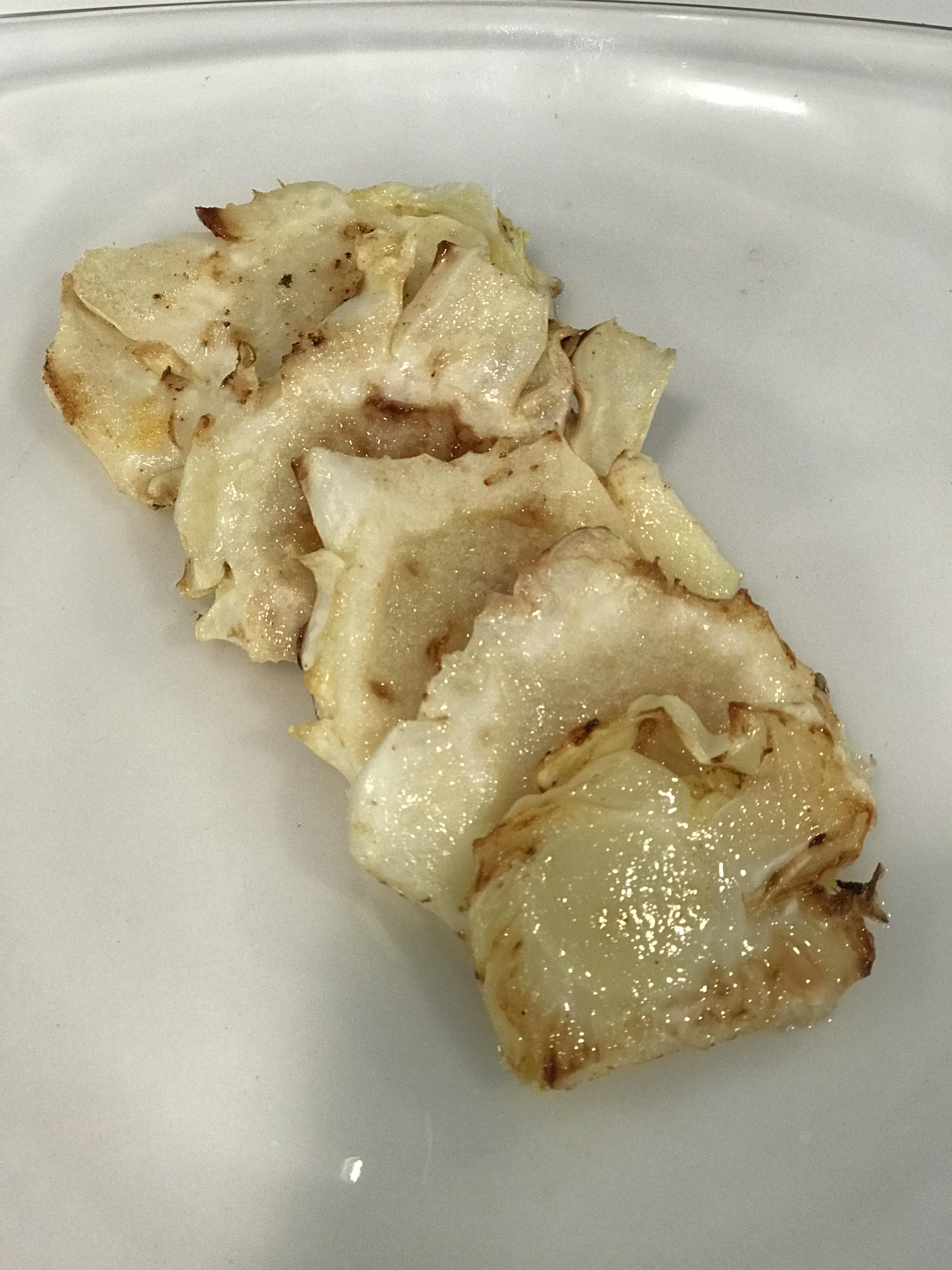 Cabbage Core Slices – What To Cook Tonight